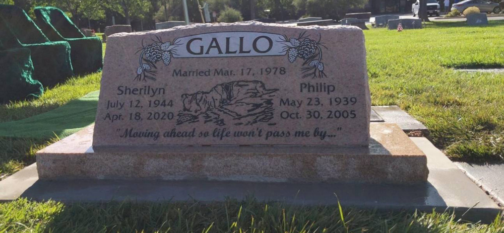 Slant Monuments | Utah Monument Company